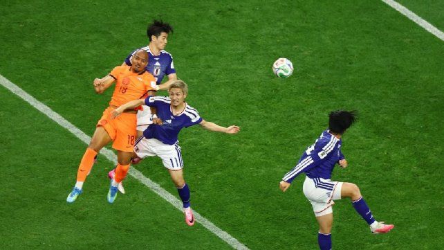 Japón rescató un empate agónico ante Países Bajos