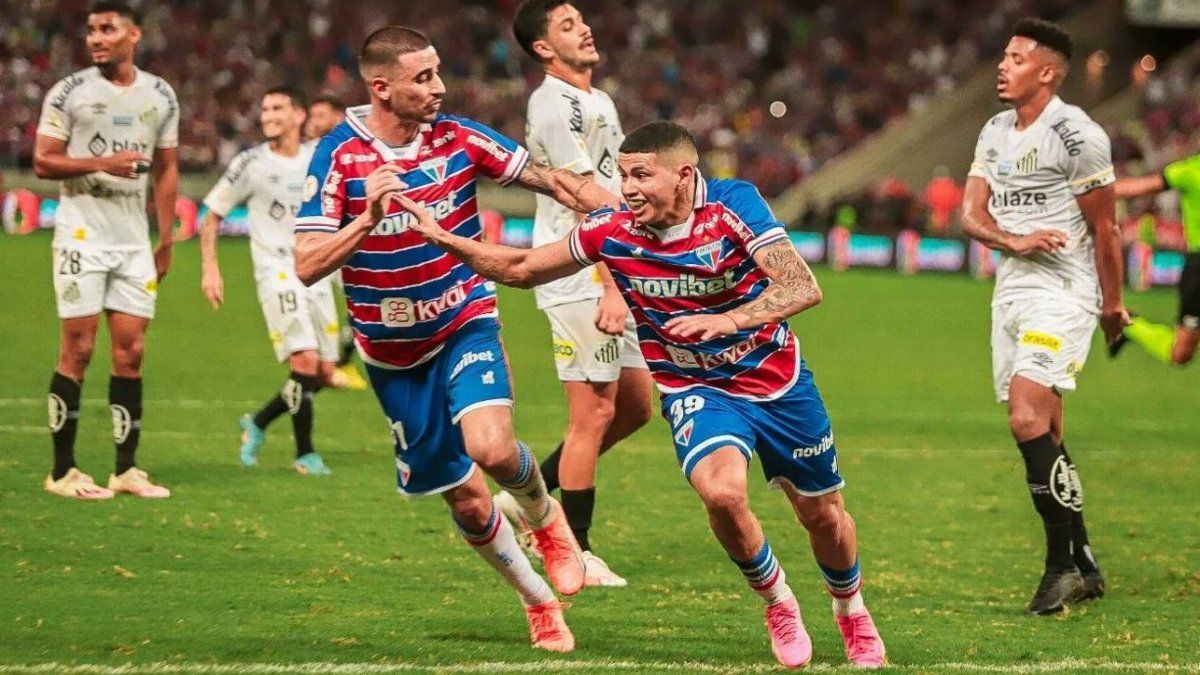 Machuca hizo su estreno goleador en la victoria de Fortaleza