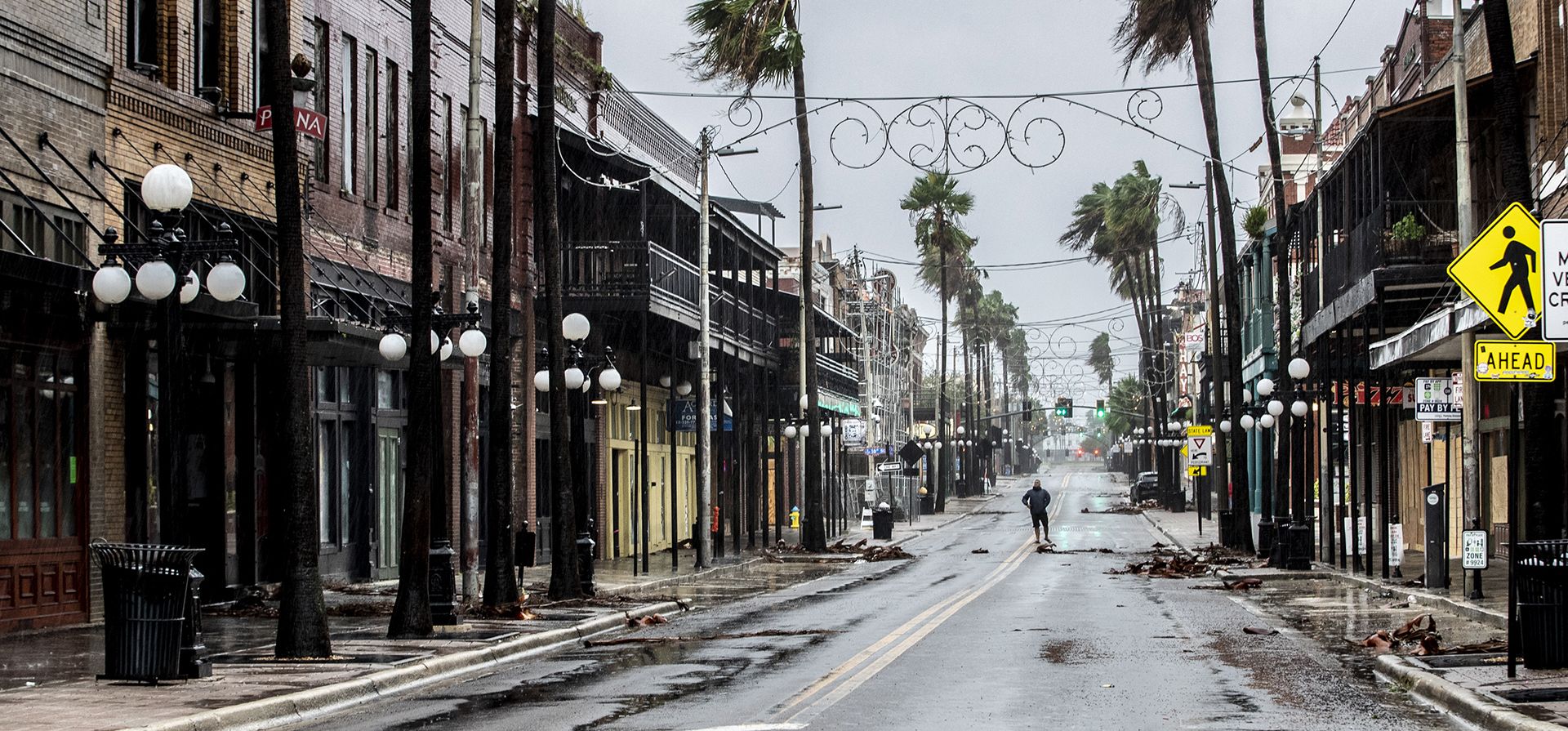 El paso del huracán Ian por Florida en imágenes