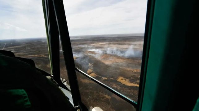 SNMF: Entre Ríos y cuatro provincias con incendios activos