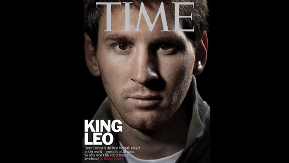 Lionel Messi es la figura elegida para la portada de la revista Time