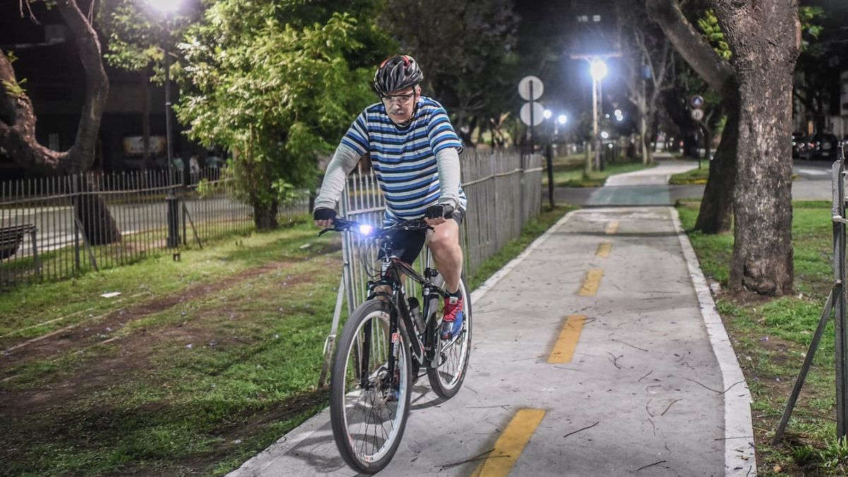 Avanzan la obras de iluminación en bicisendas y ciclovías