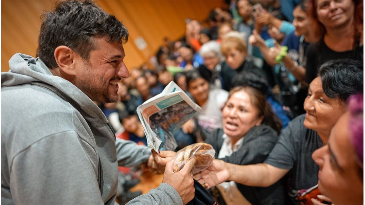 Juan Grabois en Paraná: presenta el libro Los Peores