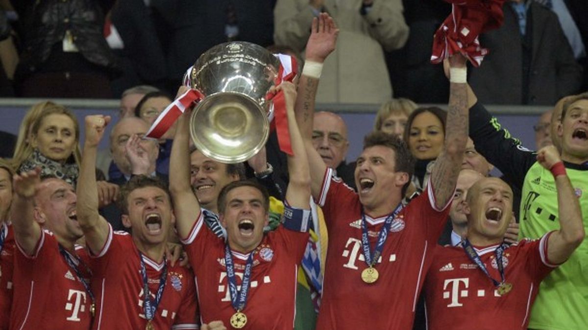 Bayern Munich le ganó sobre el final al Dortmund y es campeón europeo