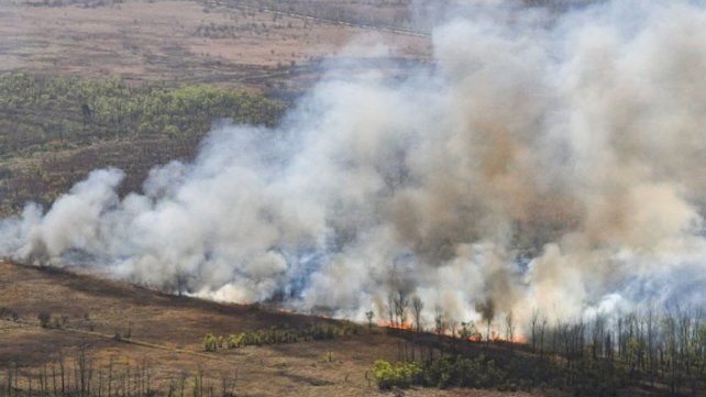 SNMF: Entre Ríos y Río Negro registran focos de incendios