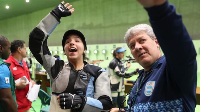 Fernanda Russo obtuvo un meritorio vigésimo puesto en tiro con rifle de ...