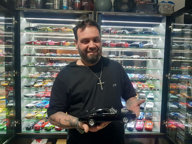El Toretto rosarino que colecciona autos de Rápidos y Furiosos